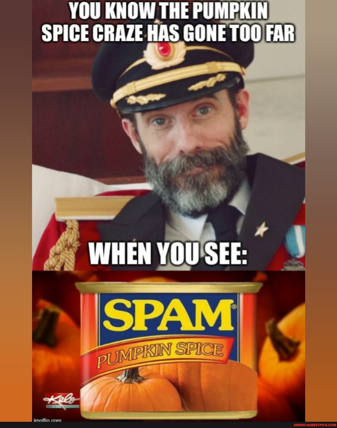 YOU KNOW THE PUMPKIN SPICE CRAZE HAS GONE FAR WHEN YOU SEE: SPICE pu ...