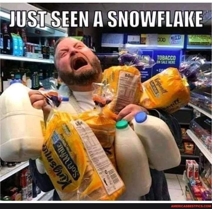 "JUST SEEN A SNOWFLAKE - America’s best pics and videos