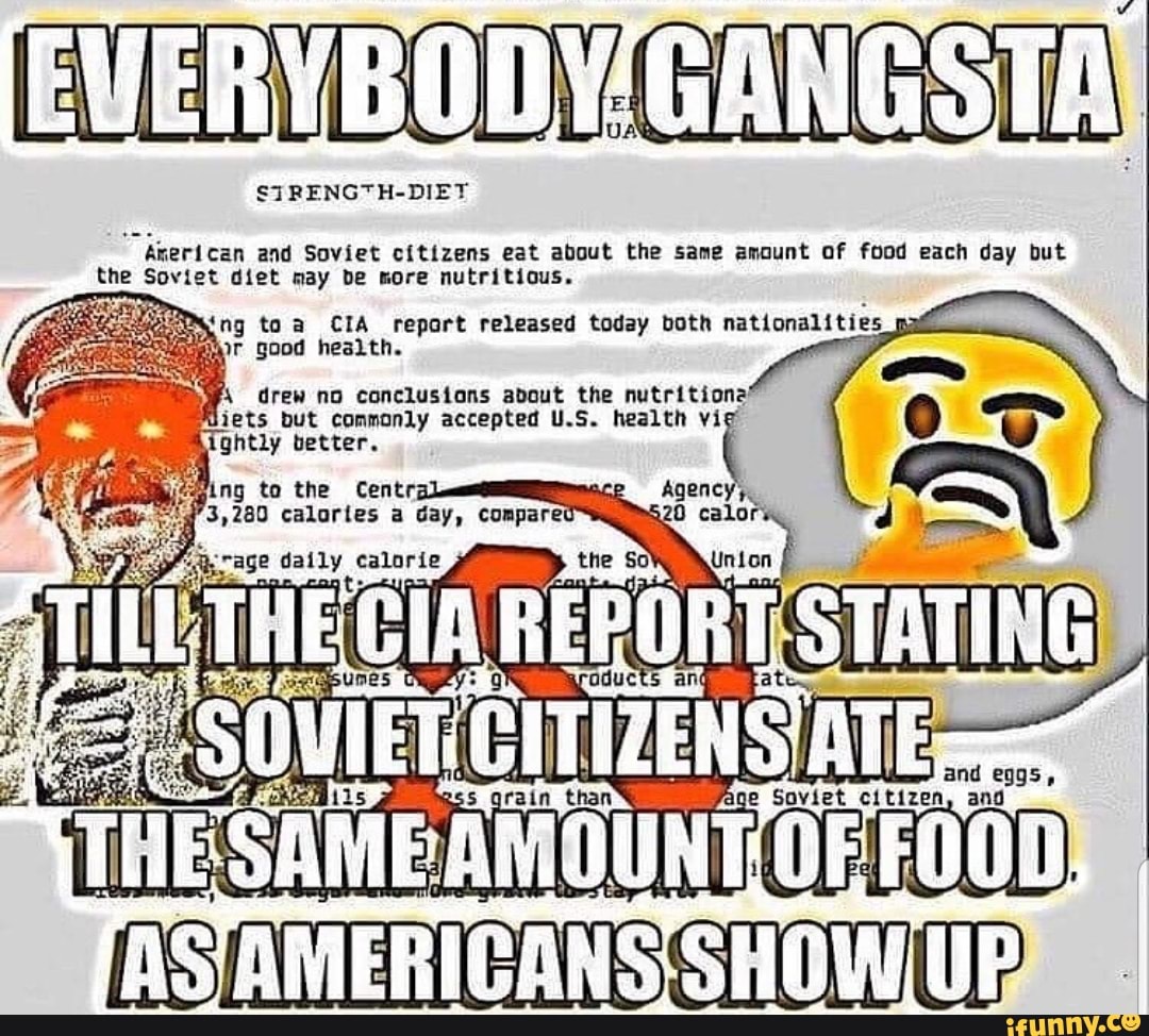 STRENGTH-DIET American and Soviet citizens eat about the same amount of ...