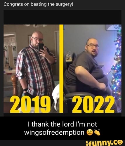 Congrats on beating the surgery! thank the lord I'm not ...