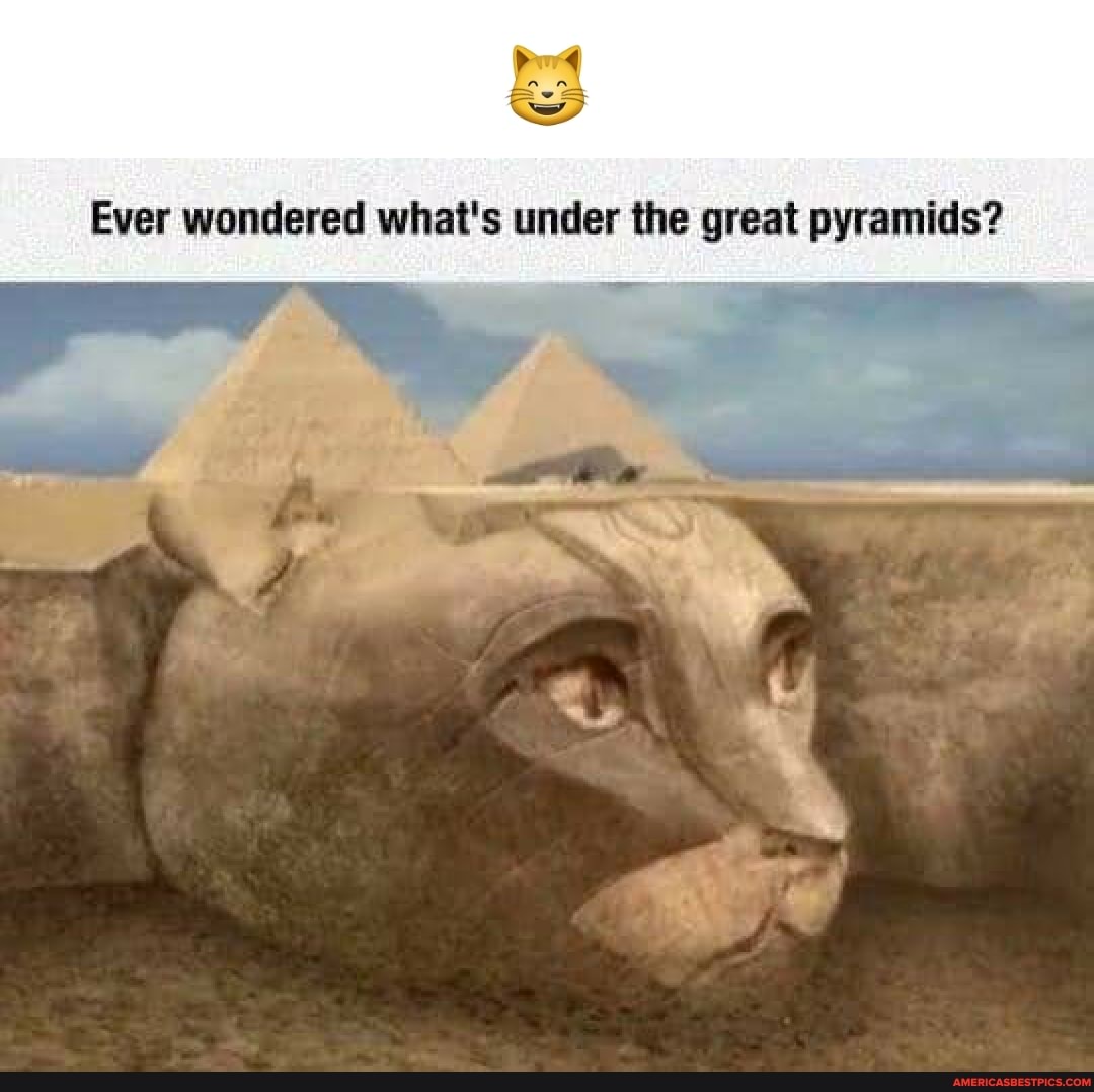SS Ever wondered what's under the great pyramids? - America’s best pics ...