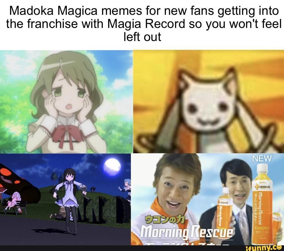 Madoka Magica memes for new fans getting into the franchise with Magia ...