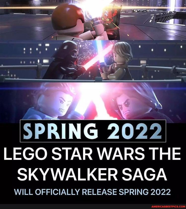 SPRING 2022 LEGO STAR WARS THE SKYWALKER SAGA WILL OFFICIALLY RELEASE ...