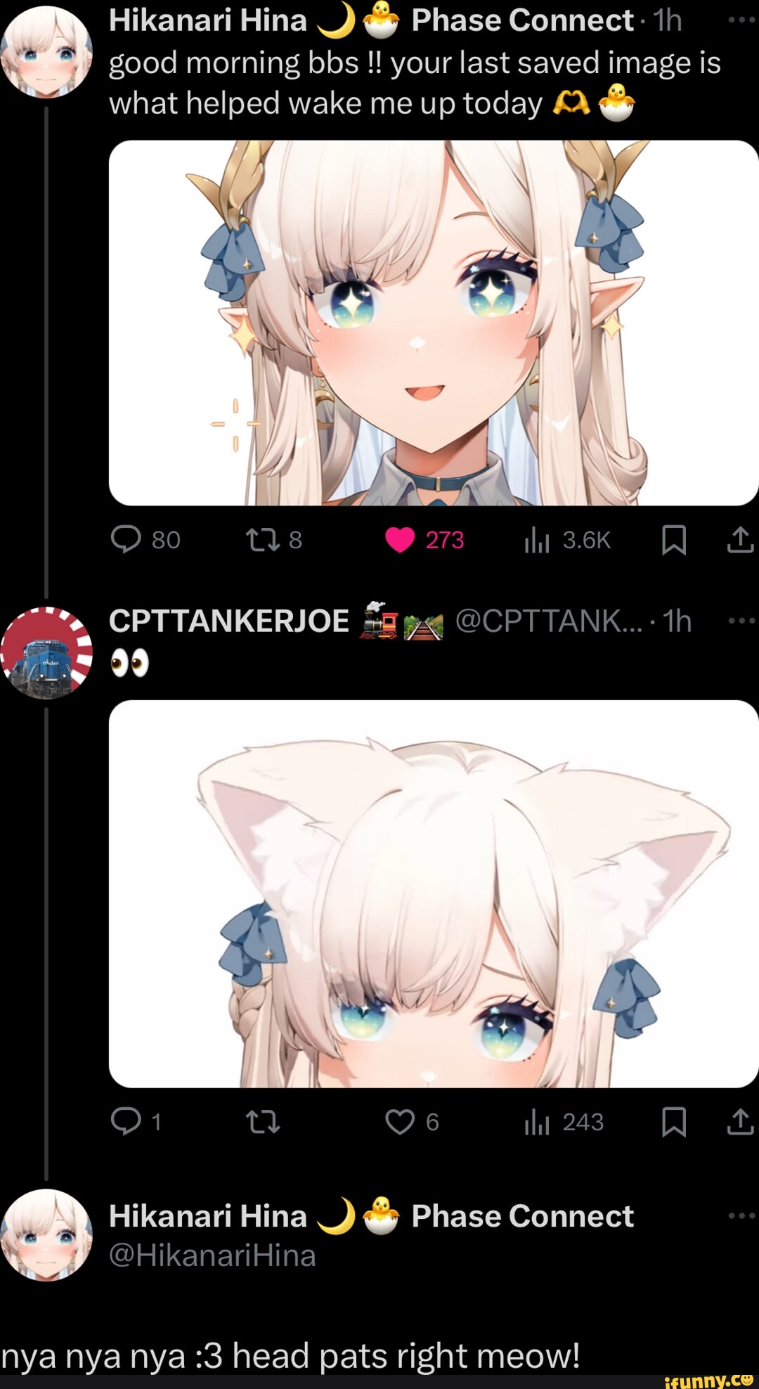 Nya memes. Best Collection of funny Nya pictures on iFunny