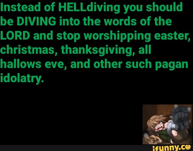 Idolatry memes. Best Collection of funny Idolatry pictures on iFunny