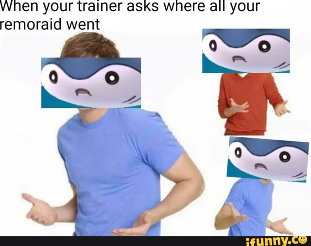 Remoraid memes. Best Collection of funny Remoraid pictures on iFunny