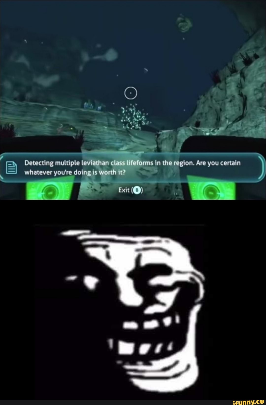 Detecting multiple leviathan class lifeforms in the region. Are you ...