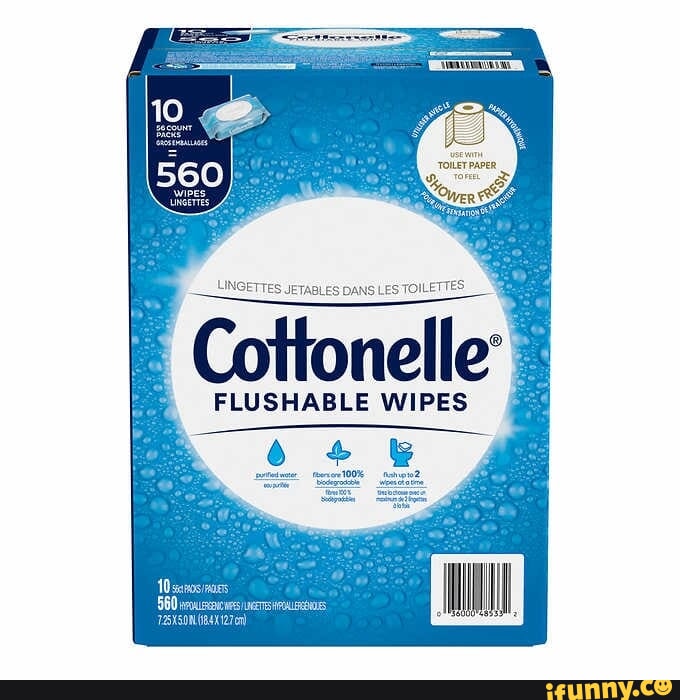 FLUSHABLE WIPES - iFunny