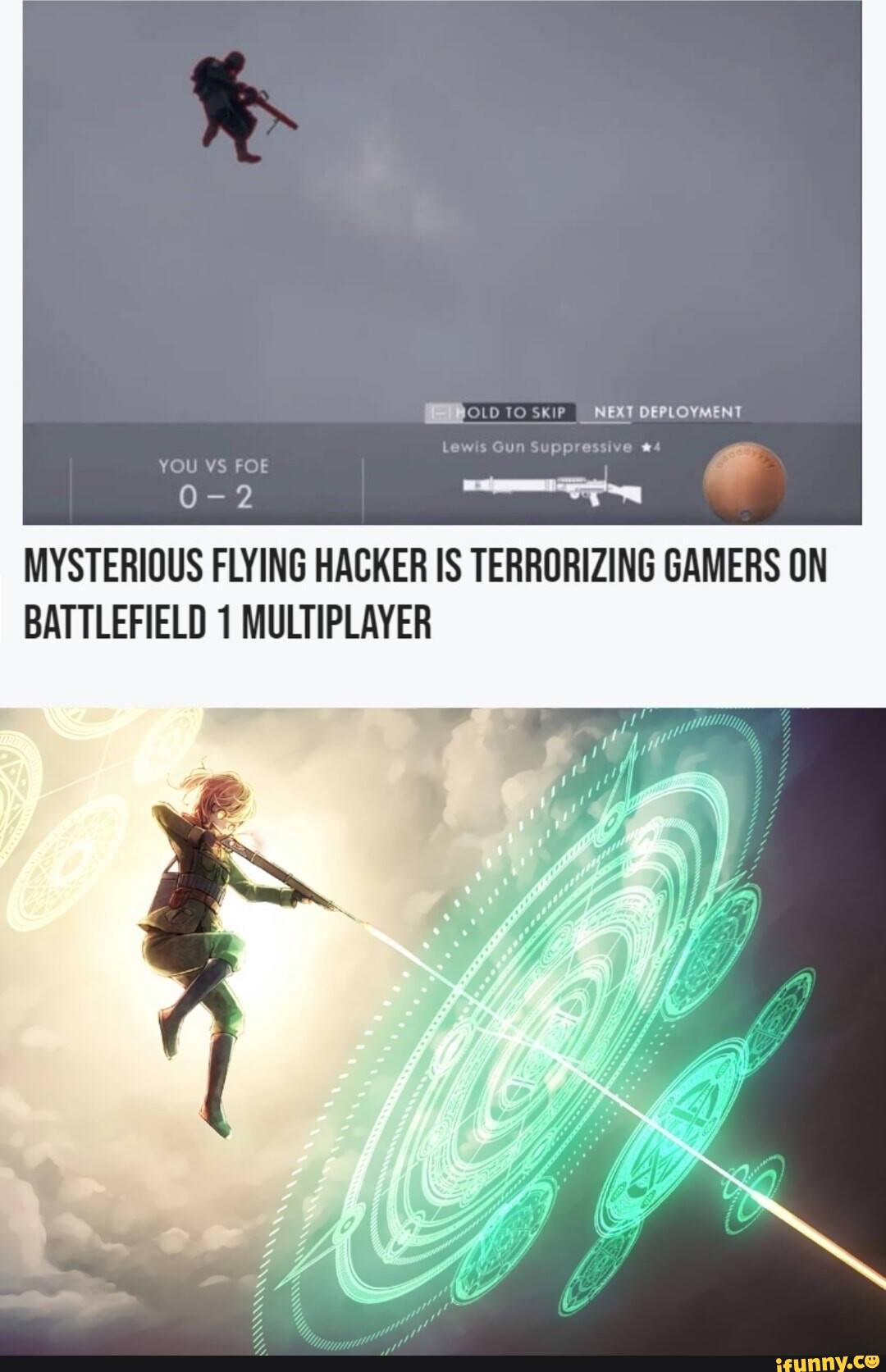 NEXT DEPLOYMENT WS MYSTERIOUS FLYING HACKER IS TERRORIZING GAMERS ON ...