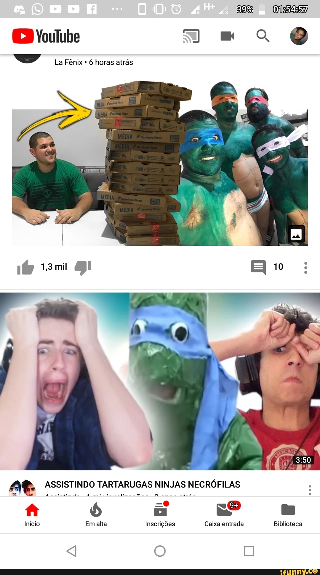 Rah ASSISTINDO TARTARUGAS NINJAS NECROFILAS - iFunny Brazil