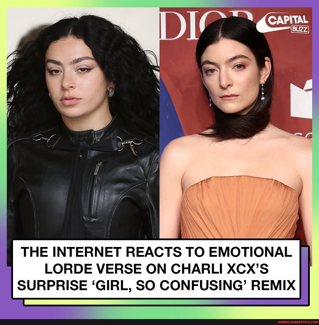 Charli XCX shocked fans when she revealed fellow artist Lorde (whom she is often compared with ...