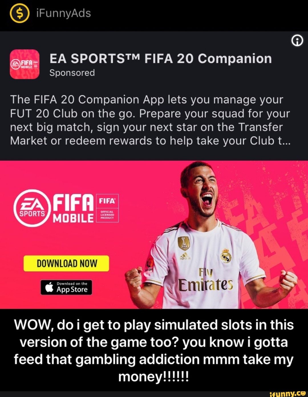 EA SPORTS™ FIFA 20 Companion The FIFA 20 Companion App lets you manage ...