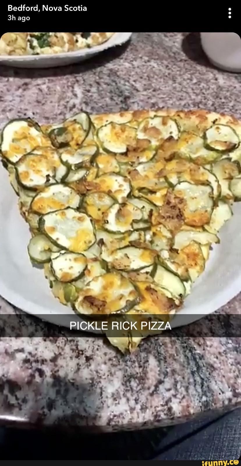 Looks abhorrent #rick_and_morty - Bedford, Nova Scotia ago PICKLE RICK ...