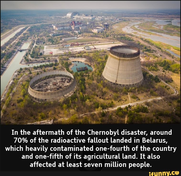In the aftermath of the Chernobyl disaster, around 70% of the ...
