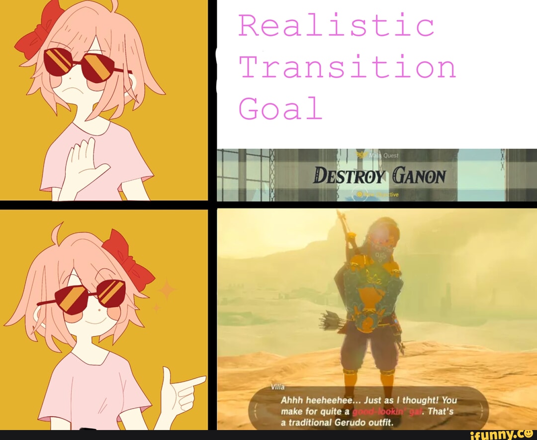 Life and video games goals - Realistic Transition Goal Ahhh heeheehee ...