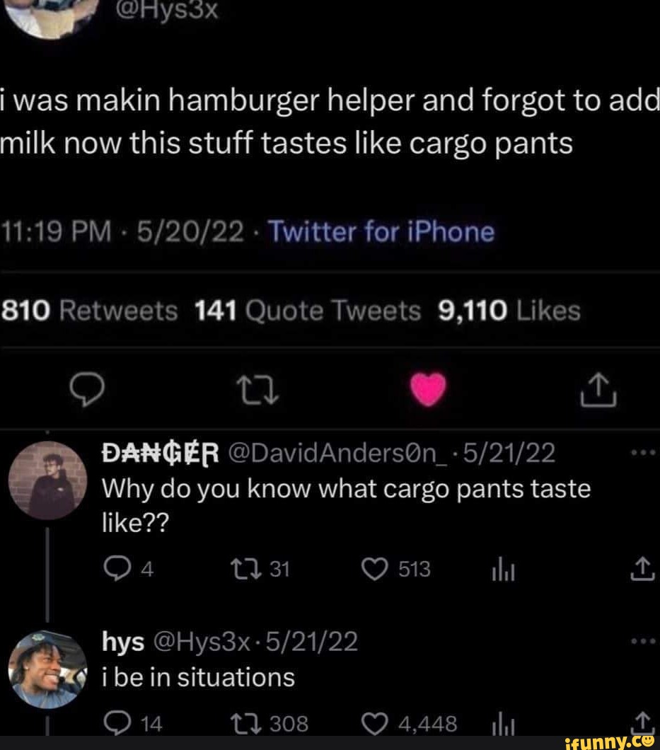 I was makin hamburger helper and forgot to add milk now this stuff ...