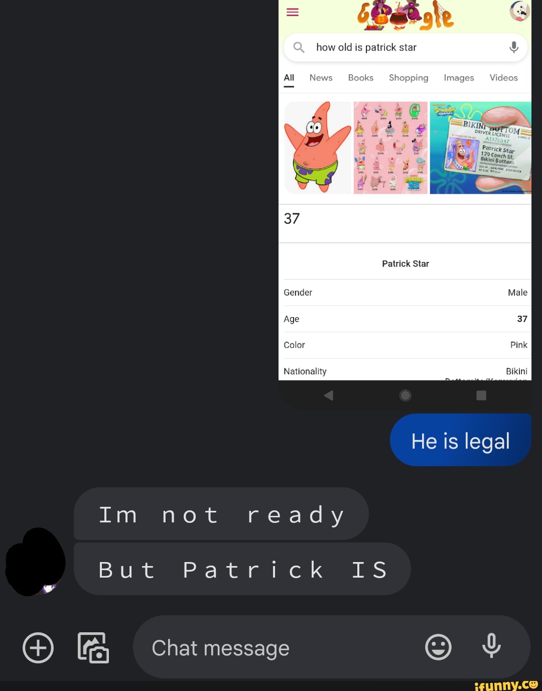 How old is patrick star All News Books Shopping Images Videos Patrick ...