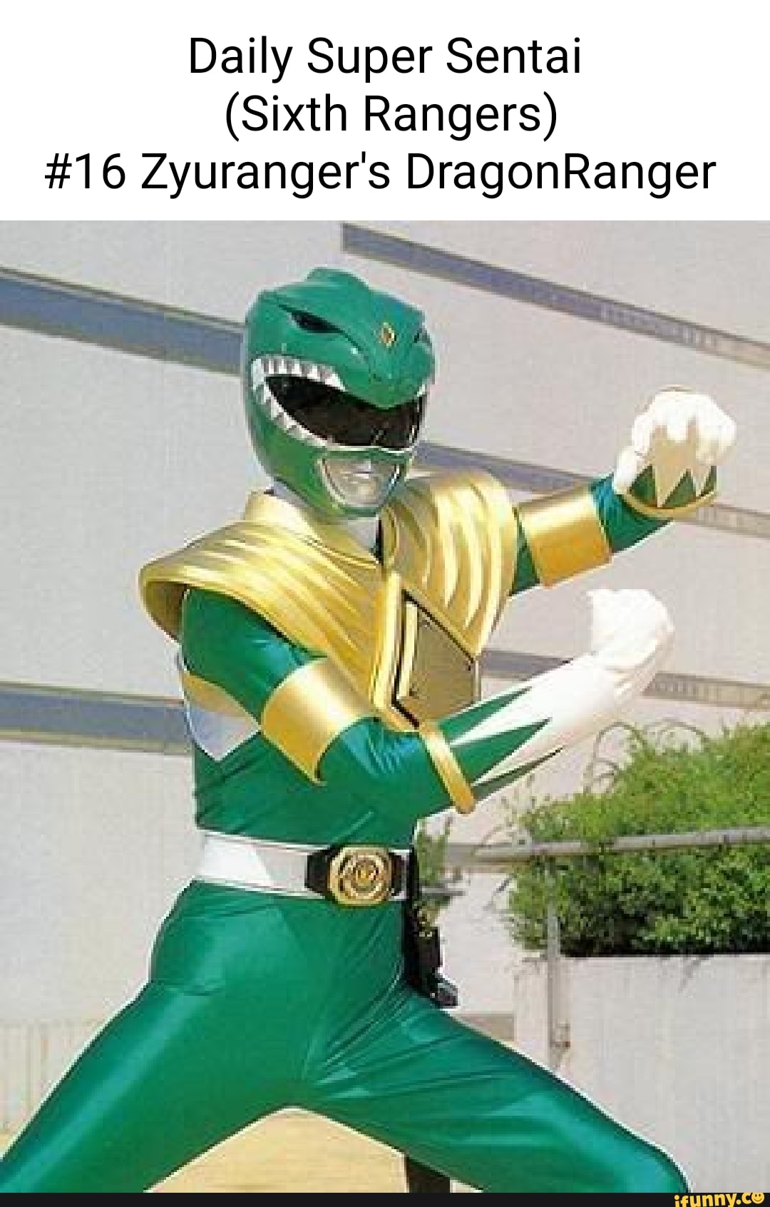 Daily Super Sentai (Sixth Rangers) #16 Zyuranger's DragonRanger - iFunny