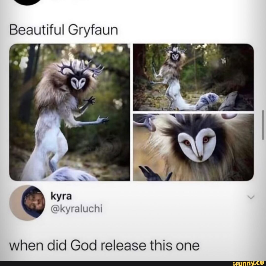 Gryfaun memes. Best Collection of funny Gryfaun pictures on iFunny