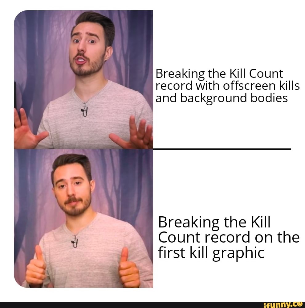 Breaking the Kill Count record with offscreen kills and background ...