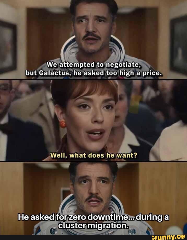 We attempted to negotiate, but Galactus. he asked too high a price ...