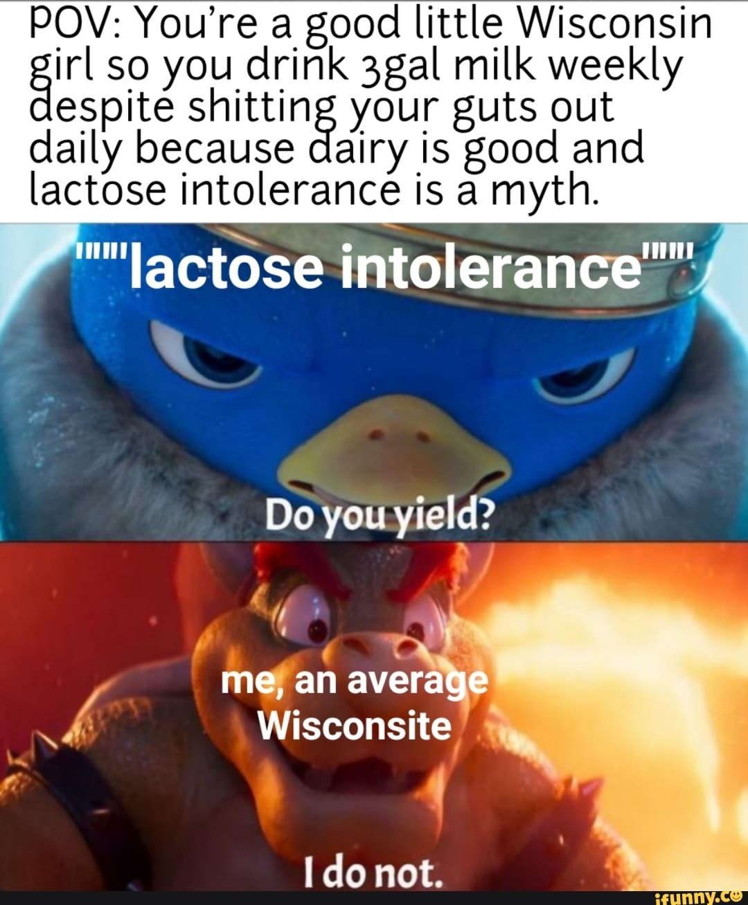 Lactose Intolerant Meme