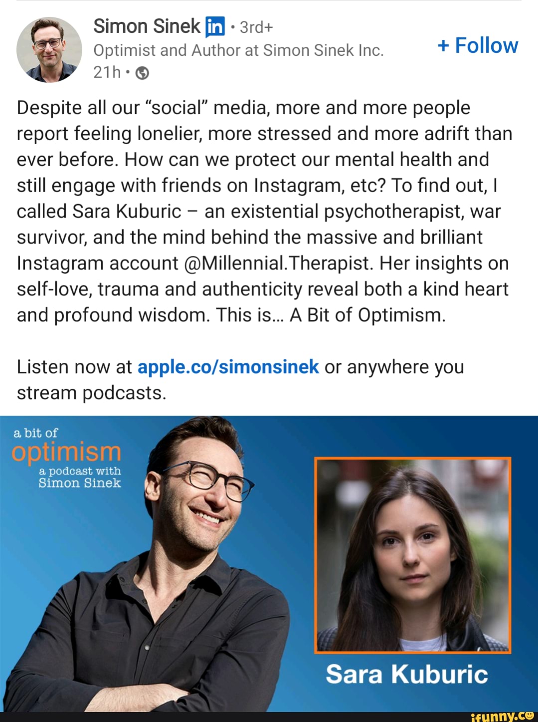 Simon Sinek Optimist And Author At Simon Sinek Inc Follow Despite