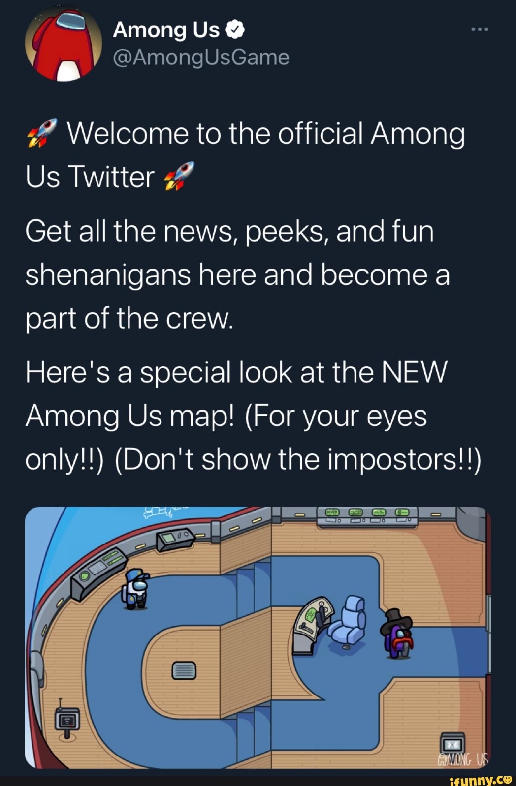 Among Us @ @AmongUsGame Welcome to the official Among Us Twitter Get ...