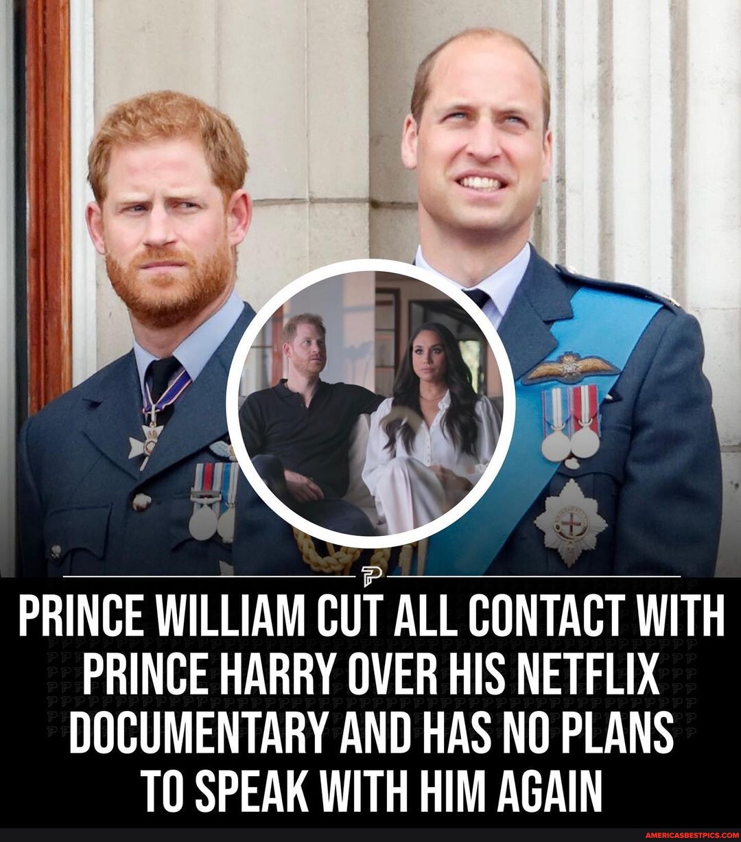 Prince William cut contact with Prince Harry over his Netflix series ...