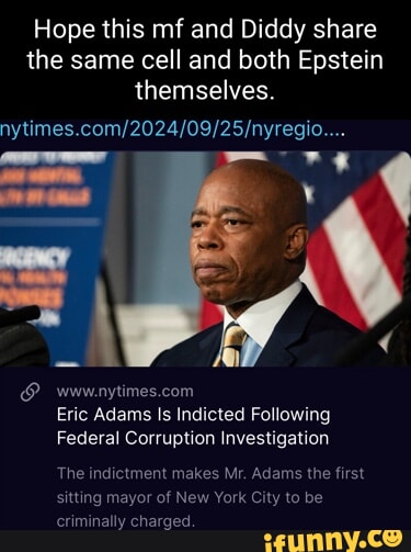 Hope this mf and Diddy share the same cell and both Epstein themselves ...