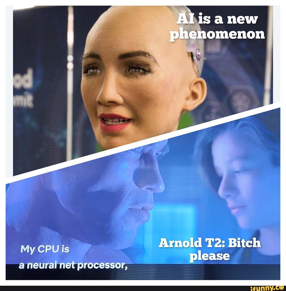 Alis a new phenomenon I Arnold Bitch My CPU is please Neural net ...