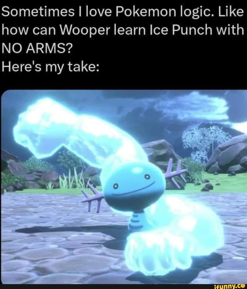 Wooper memes. Best Collection of funny Wooper pictures on iFunny