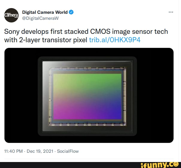 GitalCan Sony develops first stacked CMOS image sensor tech with 2-layer transistor pixel Dee ...