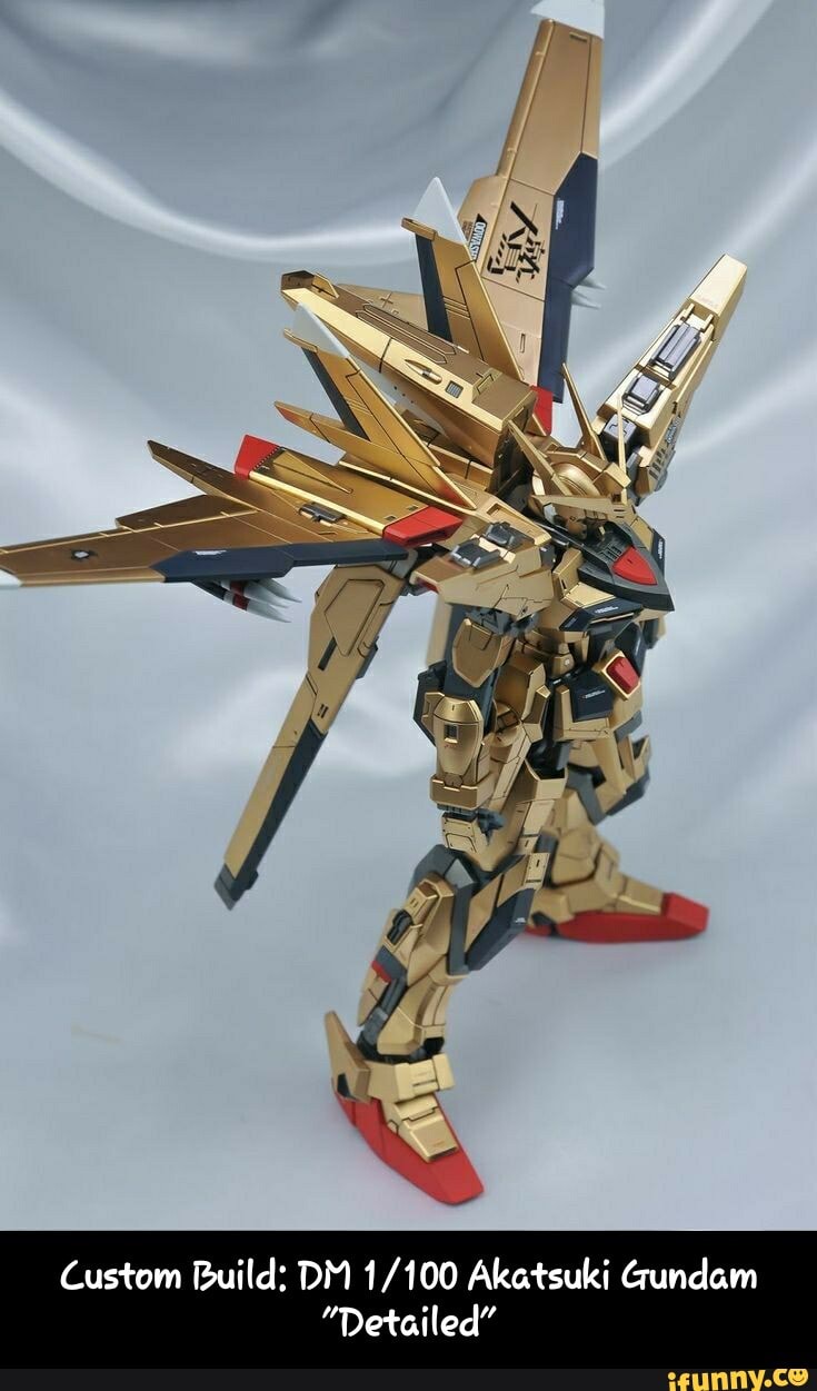 Custom Build: DM Akatsuki Gundam "Detailed" - Custom Build: DM 1/100 ...