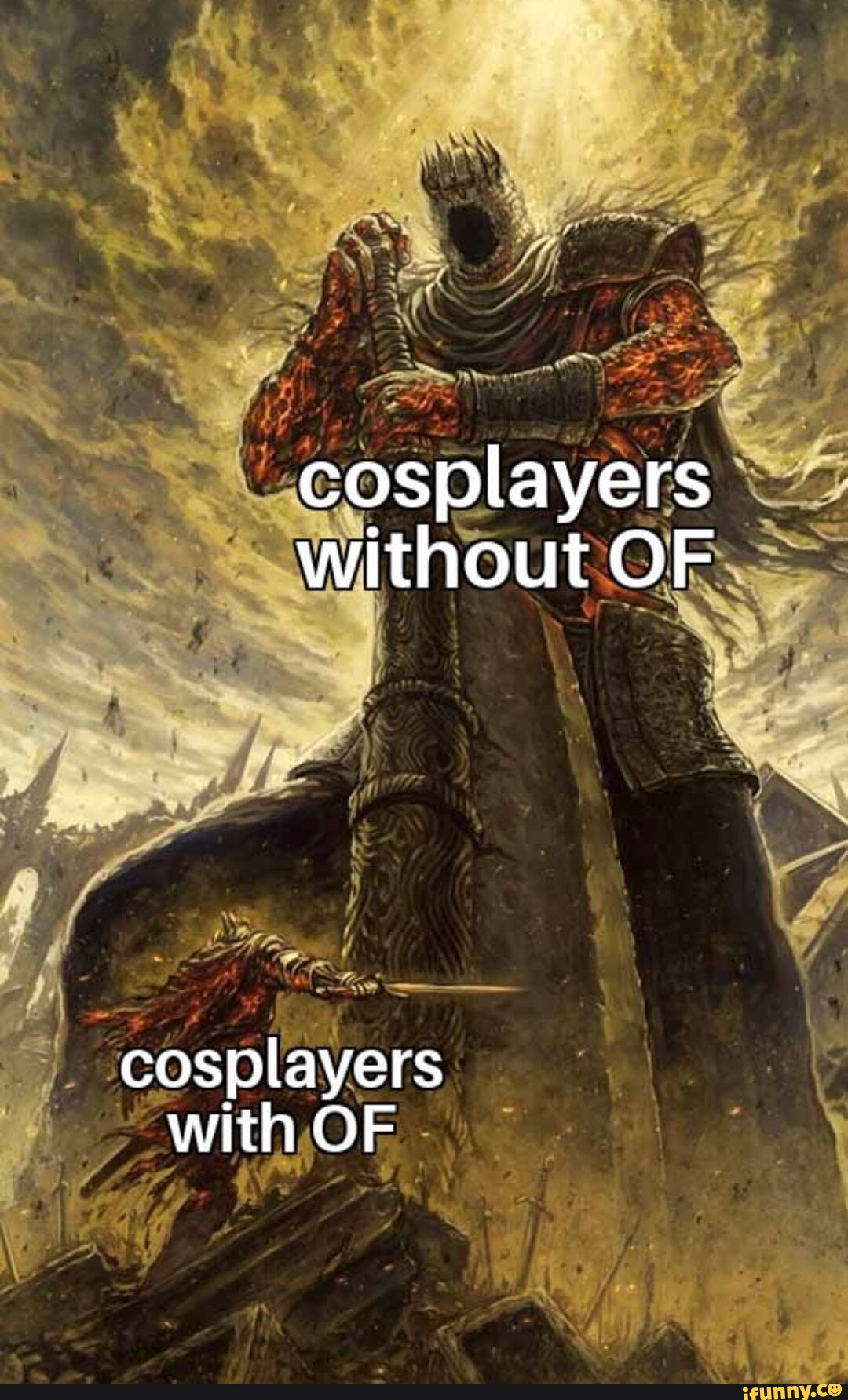 Cosplayers without OF cosplayers with OF - iFunny