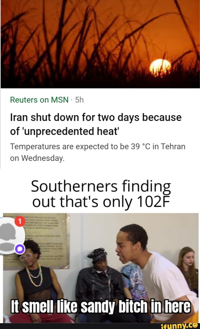 Reuters on MSN - Sh on Wednesday. Iran shut down for two days because ...