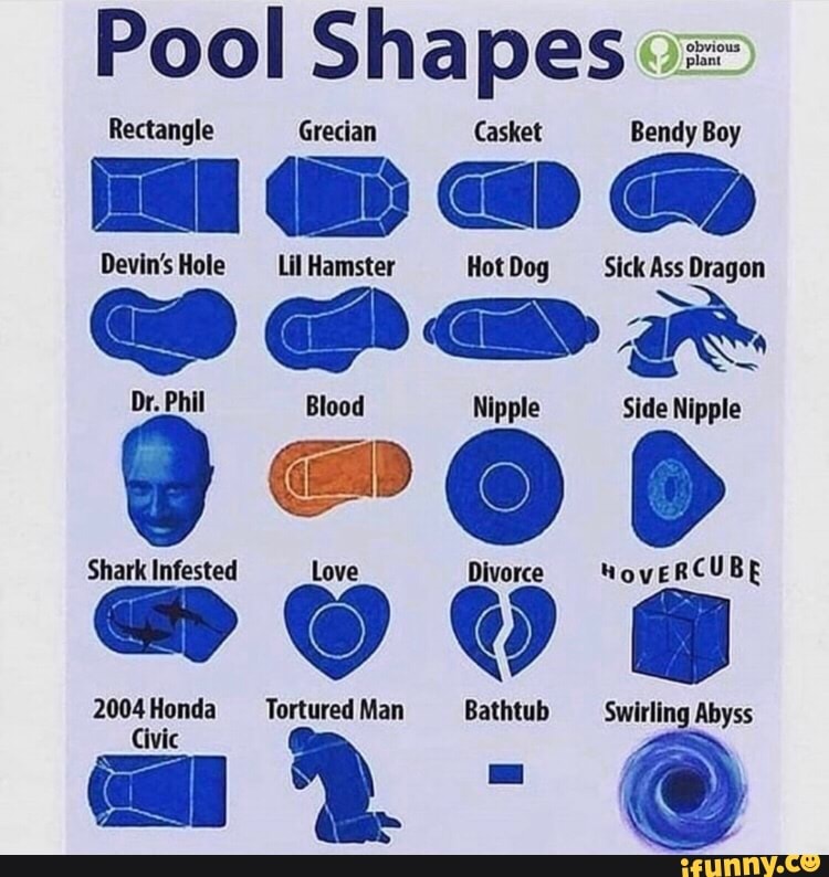 Pool Shapes - iFunny