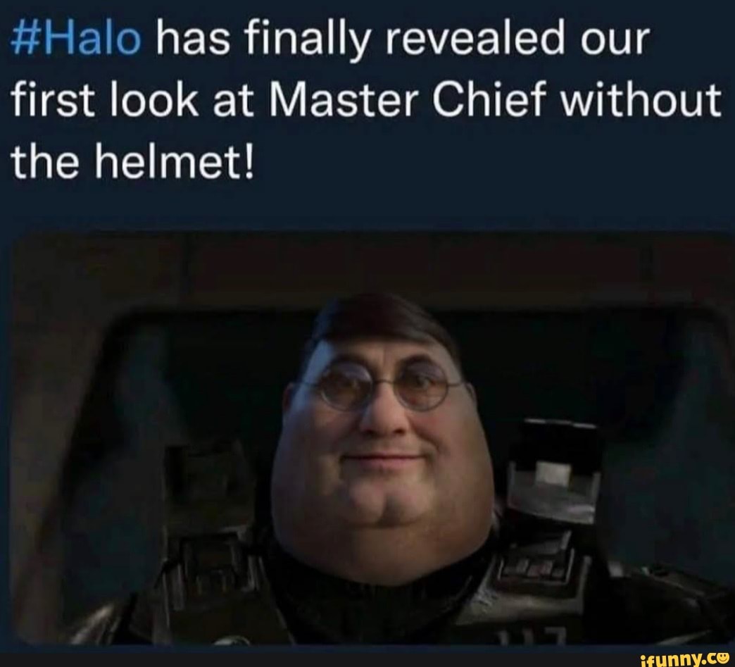 #Halo has finally revealed our first look at Master Chief without the ...