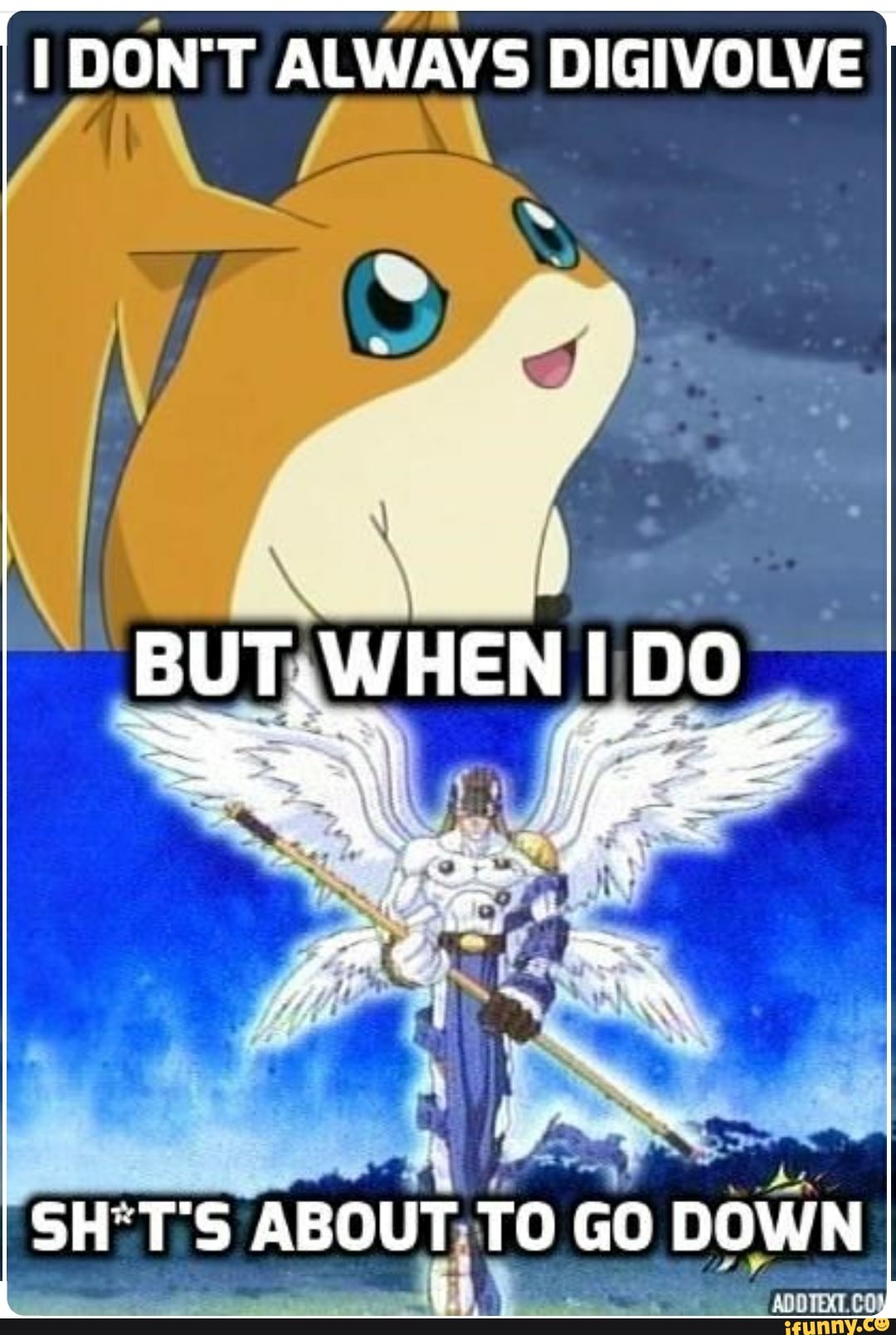 Digivolve memes. Best Collection of funny Digivolve pictures on iFunny