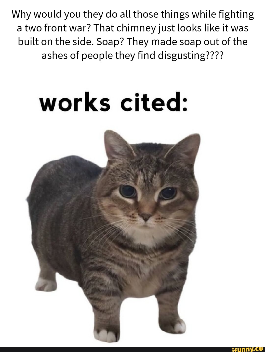 Why would you they do all those things while fighting a two front war ...