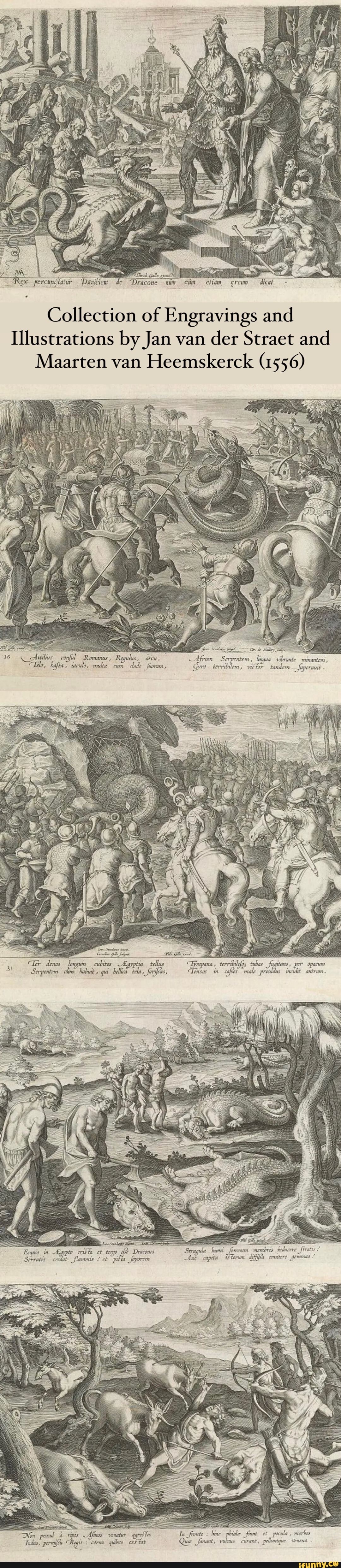De "Dracone Collection of Engravings and Illustrations by Jan van der ...