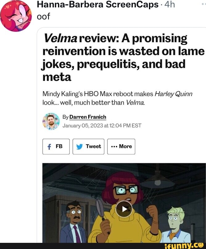 Hanna-Barbera ScreenCaps oof Velma review: A promising reinvention is ...