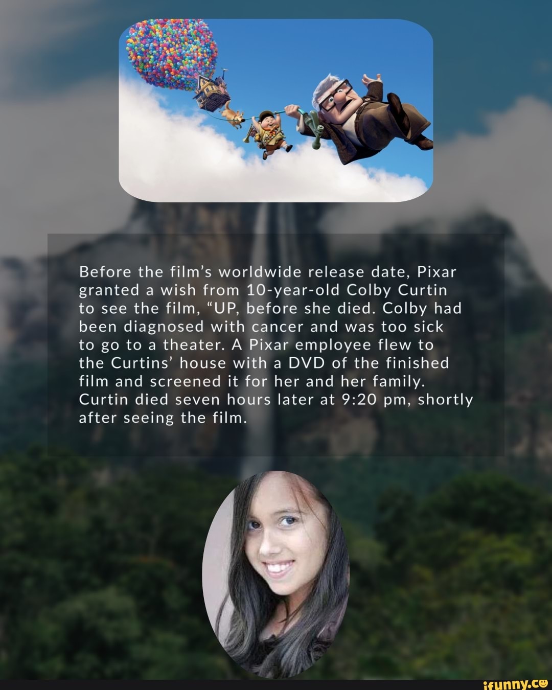 Before the film's worldwide release date, Pixar granted a wish from 10 ...