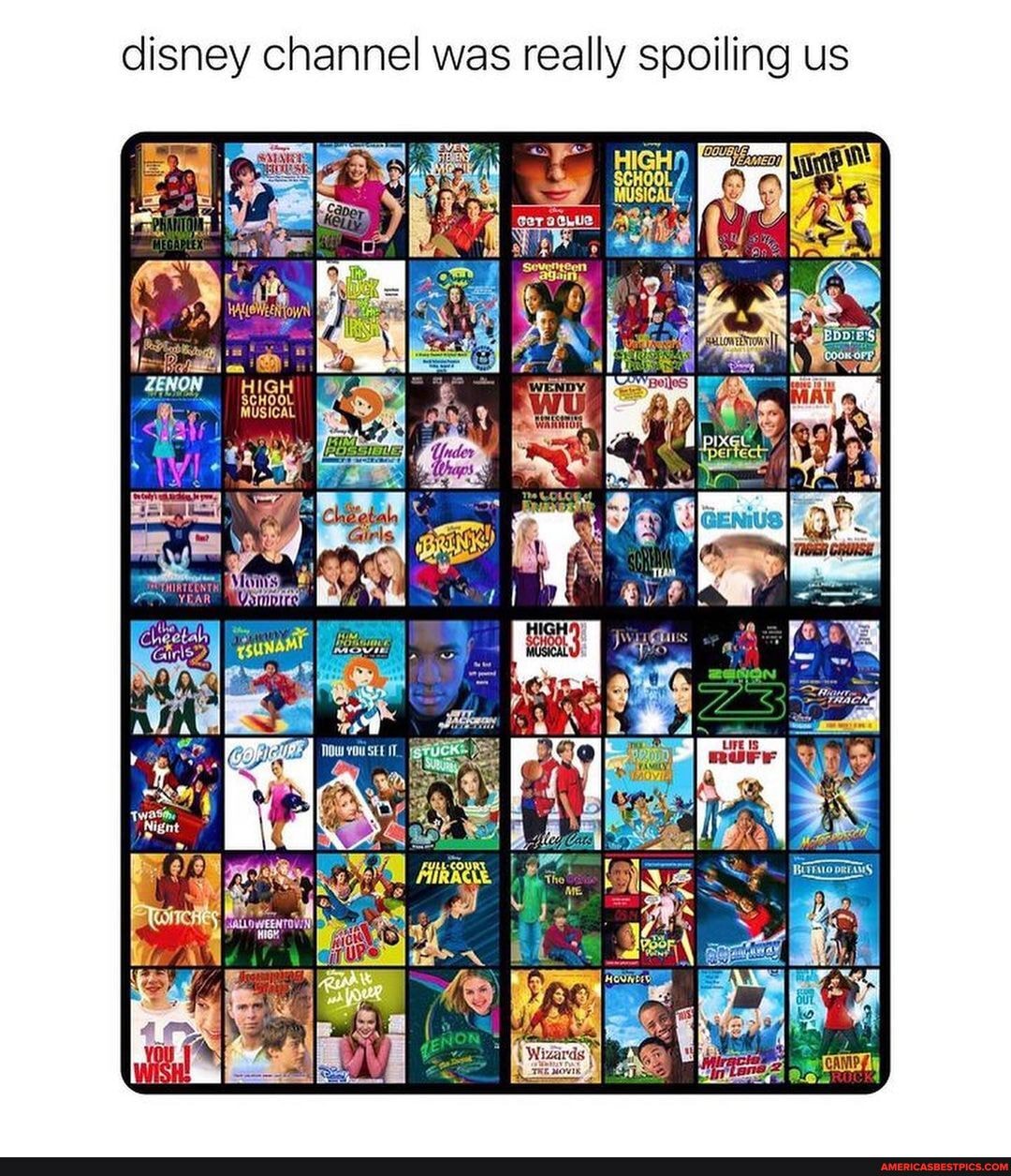 Disney channel was really spoiling us AS - America’s best pics and videos