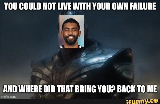 YOU COULD NOT LIVE WITH YOUR OWN FAILURE AND WHERE DID THAT BRING YOU ...