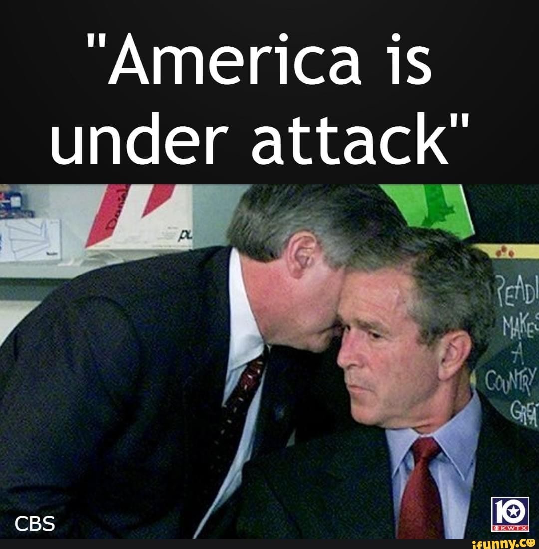"America is under attack' Ce) - iFunny