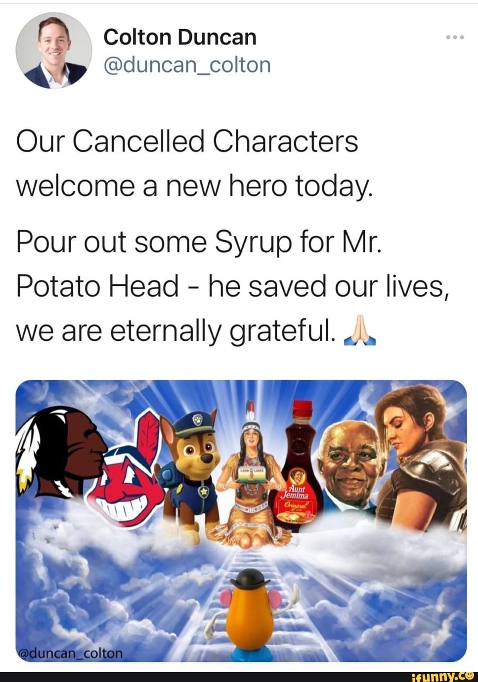 Colton Duncan @duncan_colton Our Cancelled Characters welcome a new ...