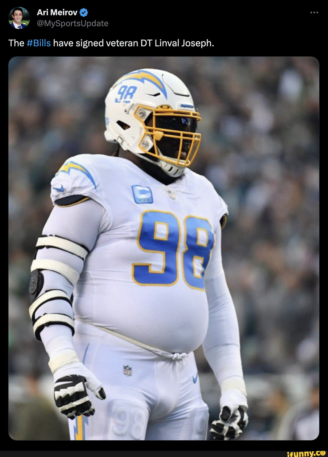 Ari Meirov @WMySportsUpdate The #Bills have signed veteran DT Linval ...