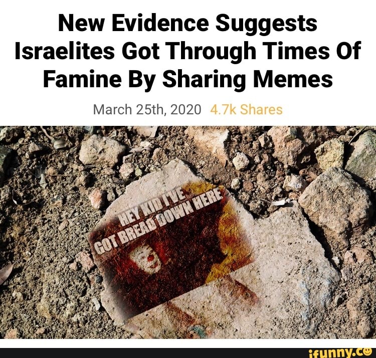 New Evidence Suggests Israelites Got Through Times Of Famine By Sharing ...