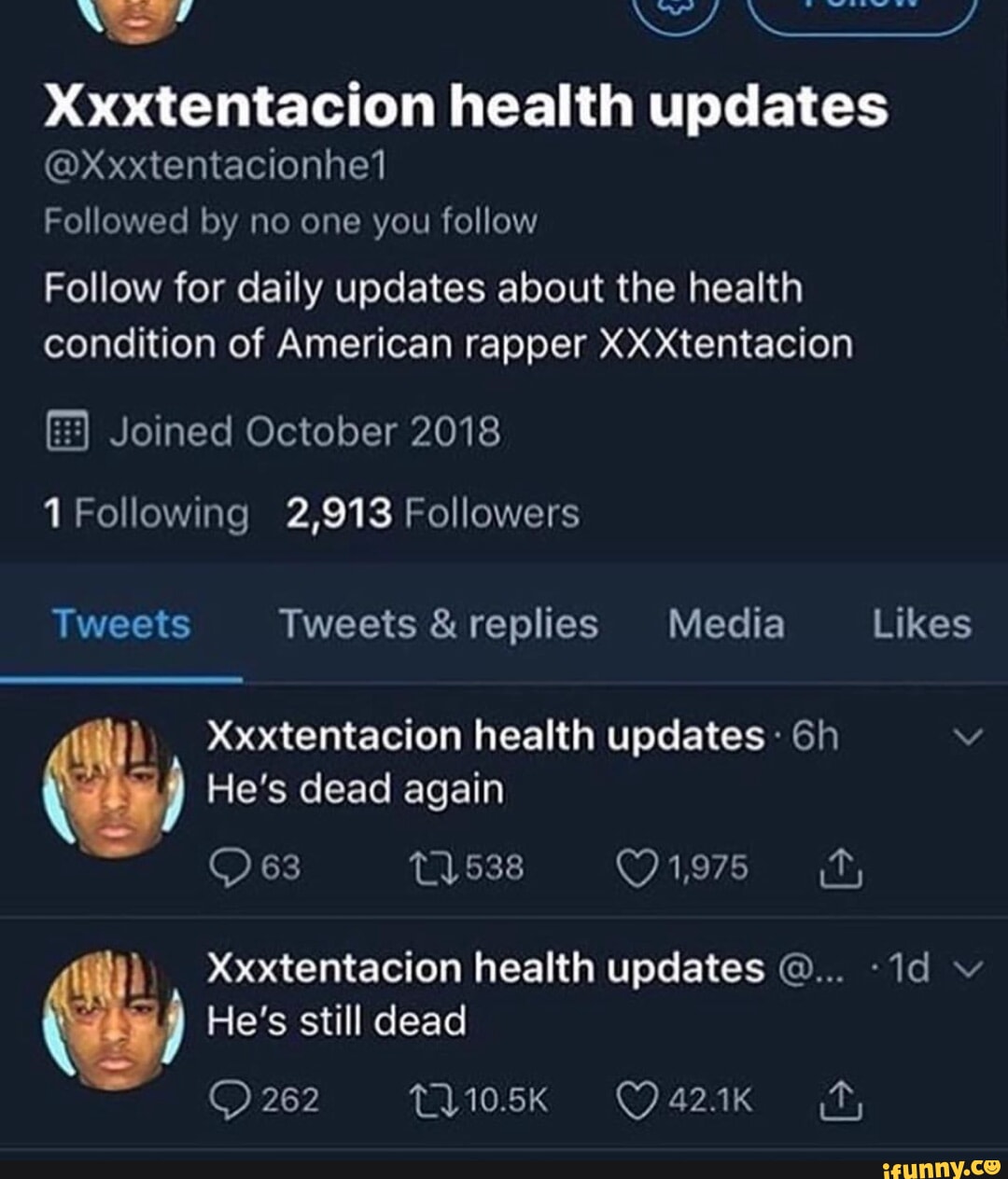 Xxxtentacion memes. Best Collection of funny Xxxtentacion pictures on ...
